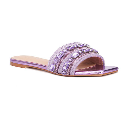 Click here for Torgeis Womens Miya Slide Sandals  8 1/2 Medium  P... prices