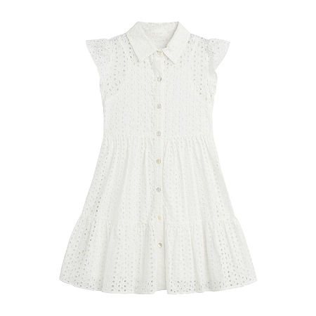 Click here for Byer California Big Kid Girls Short Sleeve Flutter... prices