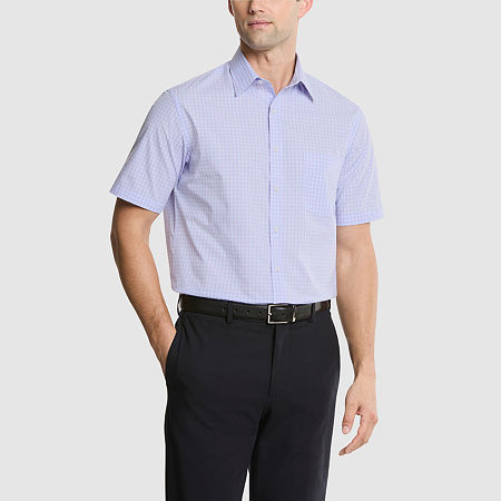 Click here for Van Heusen Short Sleeve Poplin Mens Regular Fit Wr... prices