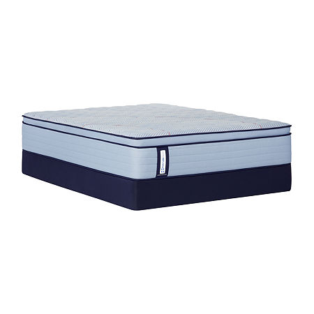 Click here for Sealy Briggs 14 Plush Pillow Top - Mattress + Box... prices