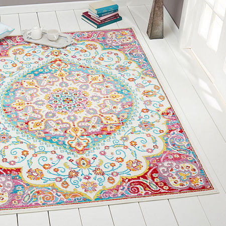 Click here for Home Dynamix Splash Masson Medallion Rectangular A... prices