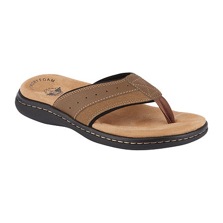 Click here for Dockers Mens Laguna Flip-Flops  12 Medium  Brown prices