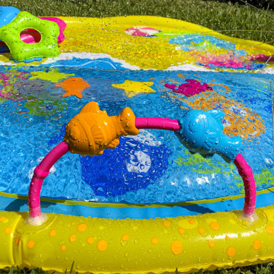 Banzai Banzai Jr. Wiggle N Waves Sprinkling Mat 12 Months Up Inflatable ...