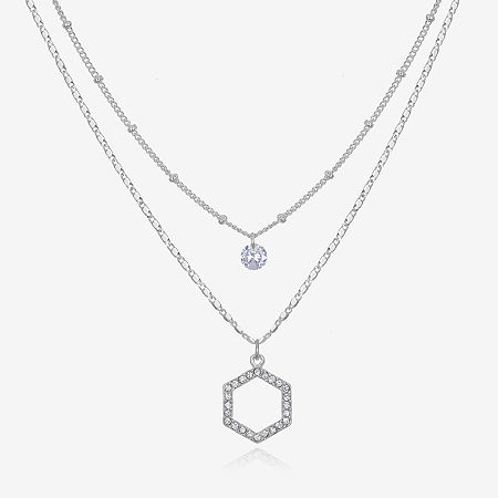 Click here for Bijoux Bar Delicates Hexagon Womens 16 Inch Strand... prices