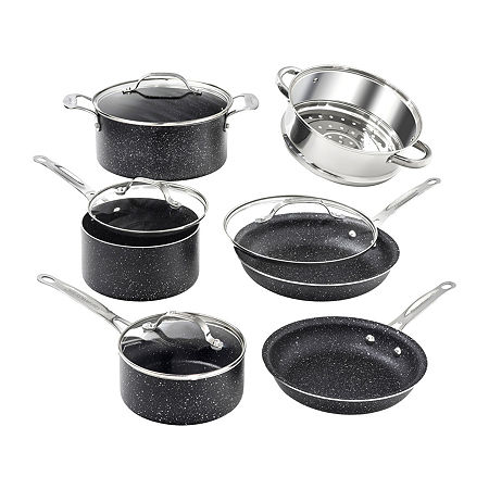 Click here for Granitestone Black 10-pc. Cookware Set  One Size... prices