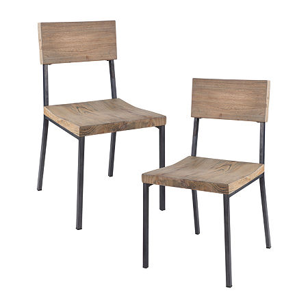 Click here for INK + IVY Tacoma Set of 2 Side Chairs  One Size  G... prices
