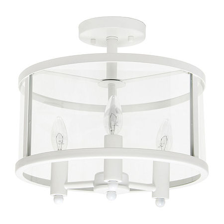 Click here for Lalia Home 13in. Industrial Glass/Metallic 3-Light... prices