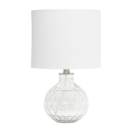 Click here for Lalia Home Contemporary Engraved Honeycomb Glass T... prices