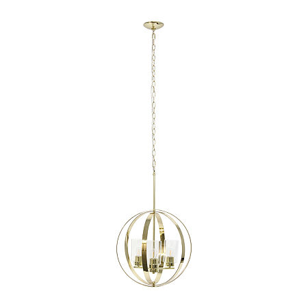 Click here for Lalia Home 3-Light 18in Globe Hanging Clear Glass... prices