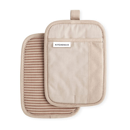 KitchenAid Beacon Set of 2 Pot Holders  - Milkshake