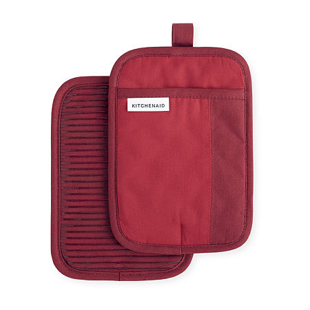 Click here for KitchenAid Beacon Set of 2 Pot Holders  - Bordeaux prices