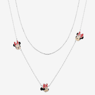 Disney Classics Triple Charm 2-pc. Pure Silver Over Brass 16 Inch Cable ...