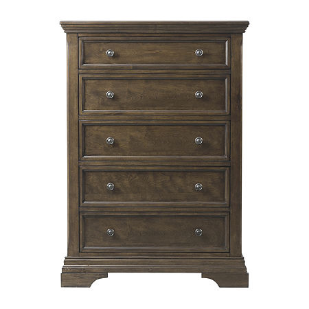 Click here for Youth Bedroom 5-Drawer Chest  One Size  Brown prices