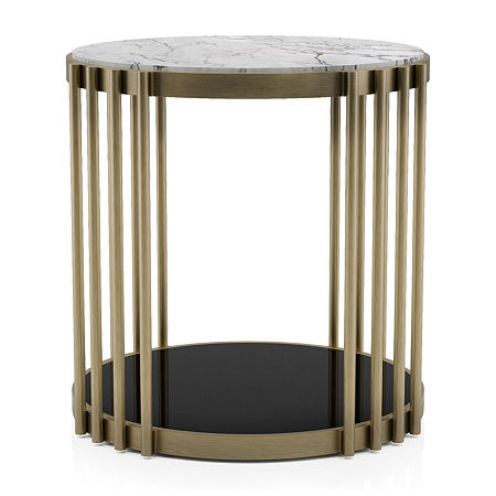Click here for Aurora Storage Metal End Table  One Size  Yellow prices
