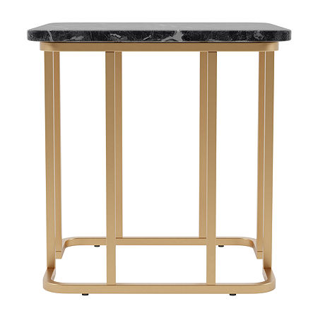 Click here for Mel Metal End Table  One Size  Black prices