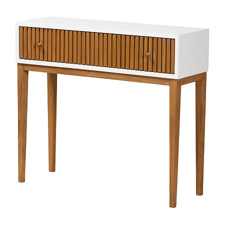 Click here for Odile 1-Drawer Console Table  One Size  White prices