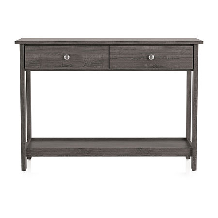 Click here for Conway Storage 2-Drawer Console Table  One Size  G... prices