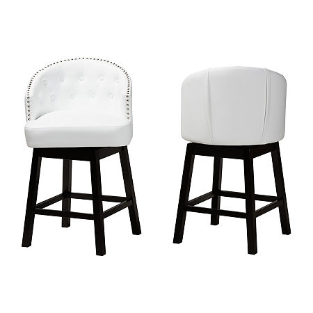 Click here for Theron 2-pc. Counter Height Bar Stool  One Size  W... prices
