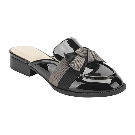 Click here for BANDOLINO Leilani Womens Round Closed Toe Mules  1... prices