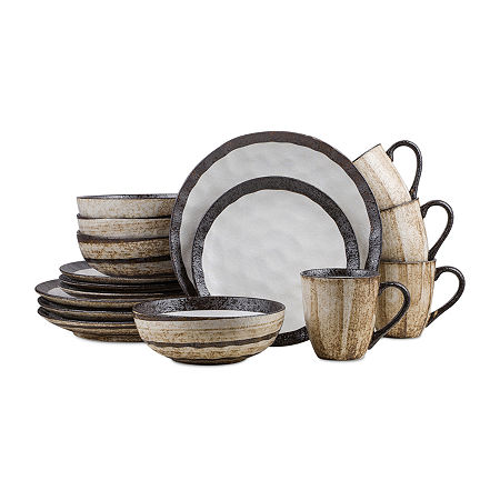 Click here for Stone Lain Lucy 16 Pc. Dinnerware Set  Service for... prices