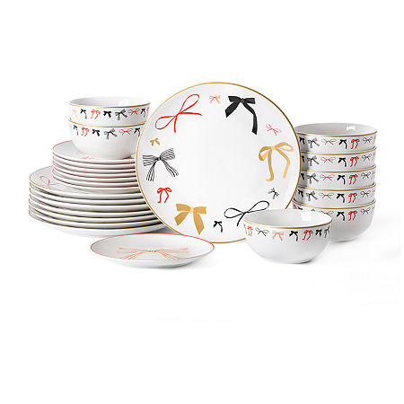 Click here for Stone + Lain Rosie 24-pc. Porcelain Dinnerware Set... prices