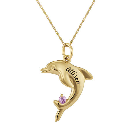 Click here for Personalized Girls Engraved Birthstone Dolphin Pen... prices