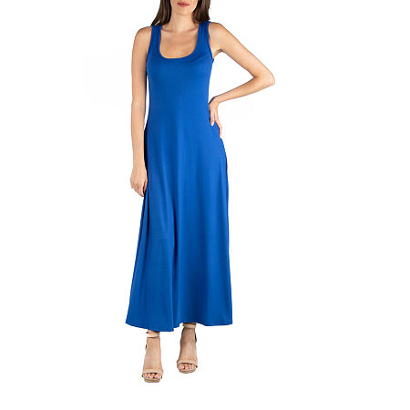 Click here for 24/7 Comfort Apparel Slim Fit A Line Sleeveless Ma... prices