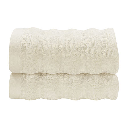 Click here for Queen Street Crete 2-pc. Washcloth  One Size  Whit... prices