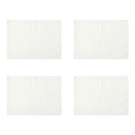 Click here for Linden Street Grayson Placemats  One Size  White prices