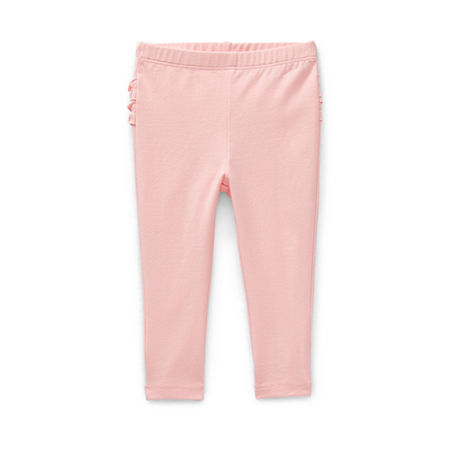 Click here for Okie Dokie Baby Girls Full Length Ruffle Back Legg... prices