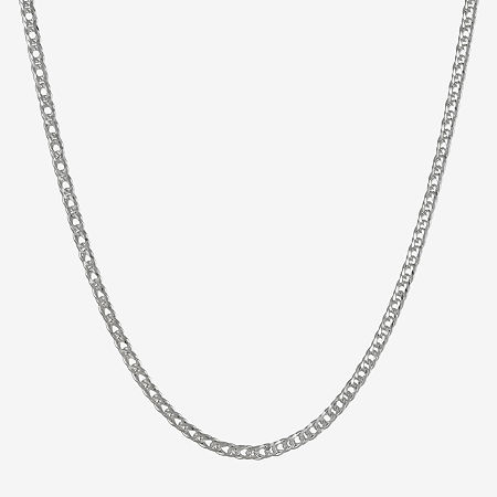 Click here for Made in Italy Mens Sterling Silver 22 Double Rombo... prices
