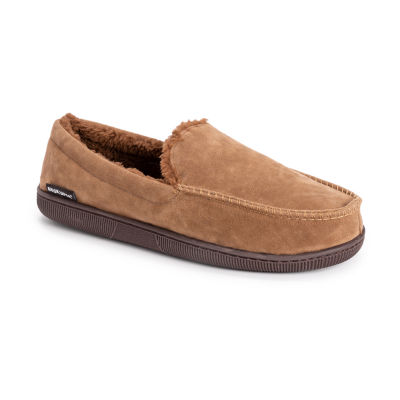 Muk Luks Mens Moccasin Slippers, Color: Camel - JCPenney