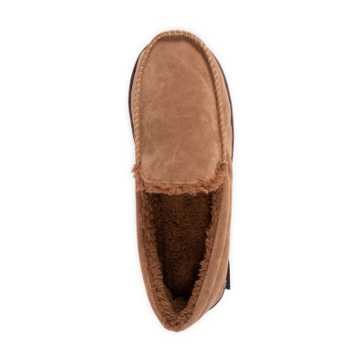 Muk Luks Mens Moccasin Slippers, Color: Camel - JCPenney