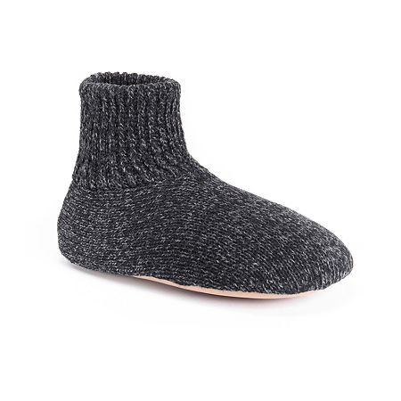 Click here for Muk Luks Mens Bootie Slippers  Xx-large  Black prices
