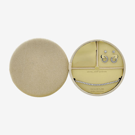 Click here for olivia and jackson Womens Cubic Zirconia Pure Silv... prices