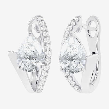 Click here for Womens Lab Created Gemstone Sterling Silver 14mm P... prices