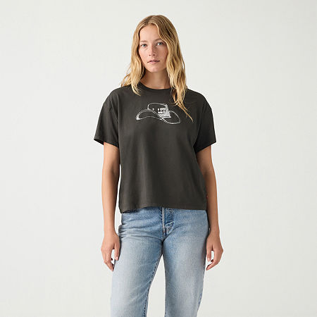 Click here for Levis Juniors Any Day Crewneck T-Shirt - Levis Hat prices