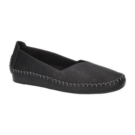 Easy Street Amity Slip-On Flats - Black