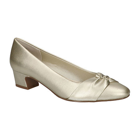 Click here for Easy Street Womens Lyanna Block-Heel Slip-On Pumps... prices