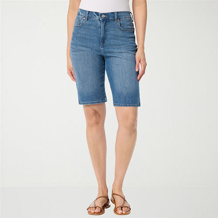 Click here for Gloria Vanderbilt Amanda Womens 11 Denim Short  12... prices