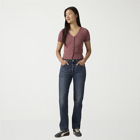 Click here for Levis Womens 501 Original Straight Leg Jean  31  B... prices