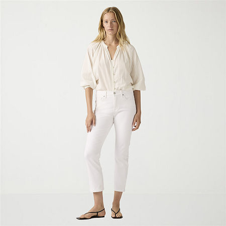 Click here for Levis Womens Straight Leg Jean  12  White prices