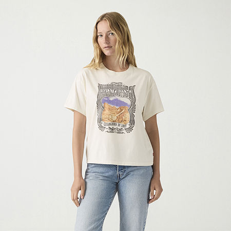 Click here for Levis Womens T-Shirt  Medium  Black prices