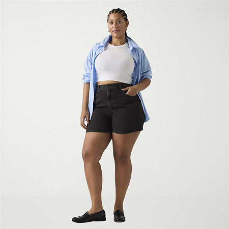 Click here for Levis Womens 5 Denim Short  34  Black prices