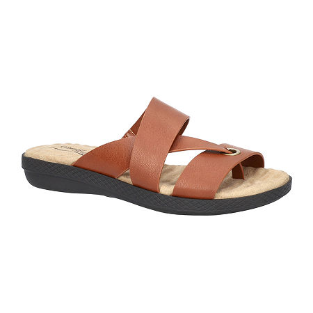 Click here for Easy Street Womens Gulf Slide Sandals  8 1/2 Narro... prices