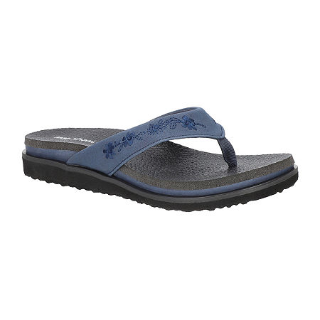 Click here for Easy Street Womens Wanderlust Thong Sandals - Navy prices
