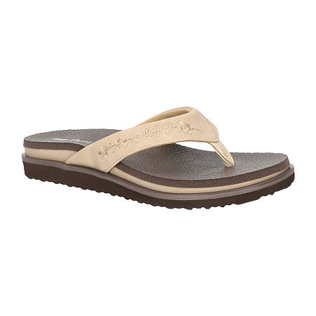 Click here for Easy Street Womens Wanderlust Thong Sandals - Natu... prices