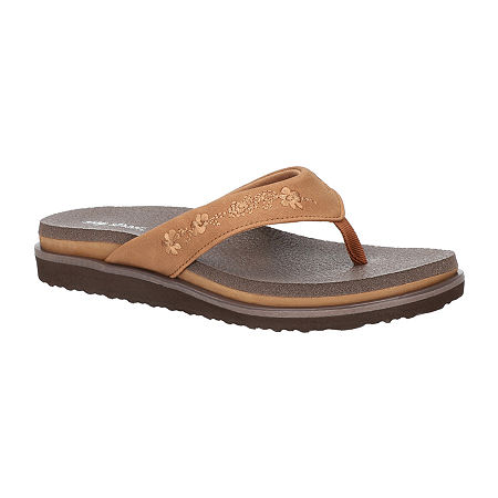 Click here for Easy Street Womens Wanderlust Thong Sandals - Tan prices