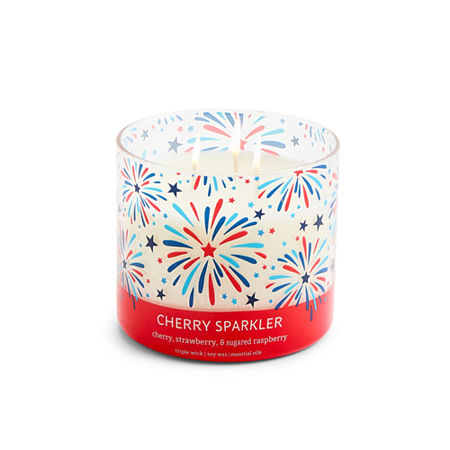 Click here for Distant Lands 14oz Cherry Sparkler 3-Wick Scented... prices