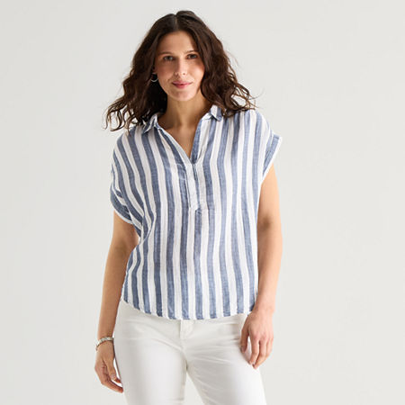 Click here for St. Johns Bay Womens Tall Blouse  Xx-large Tall  B... prices